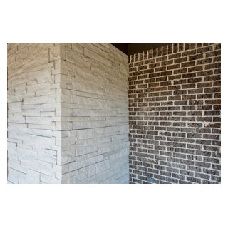 Steele Canyon Brick & Arriscraft Stack Ice Stone Home - Tennessee - Craftsman - Exterior - Other ...