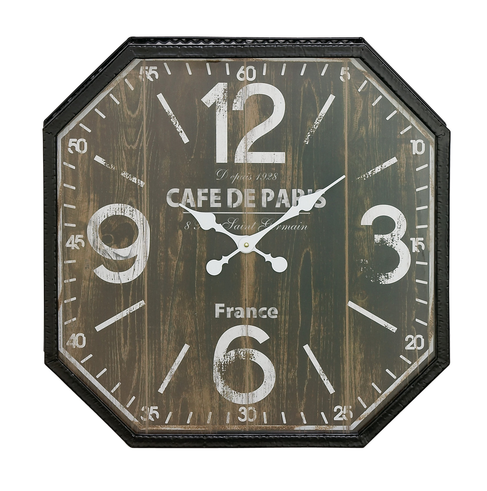 Cera Metal Wall Clock - Traditional - Wall Clocks - by GwG Outlet | Houzz