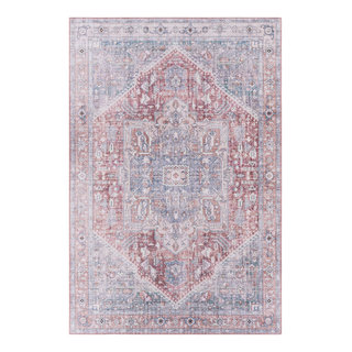 Iris Traditional Area Rug, 2'6"x7'6" - Mediterranean - Hall And Stair ...