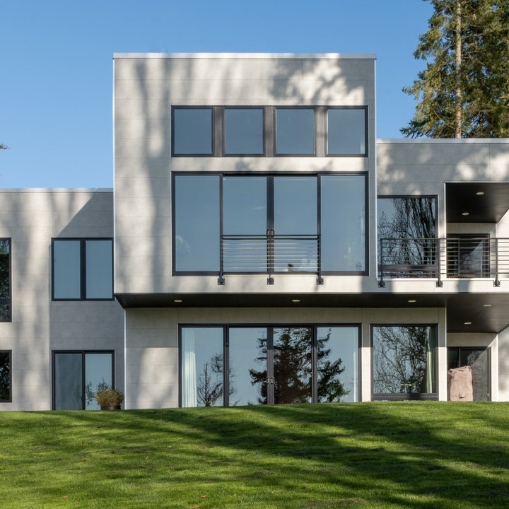 75 Beautiful Exterior with a White Roof Ideas & Designs - December 2025 ...
