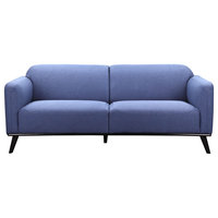 First of A Kind Peppy Sofa Blue - Midcentury - Sofas - by Moe's Home ...