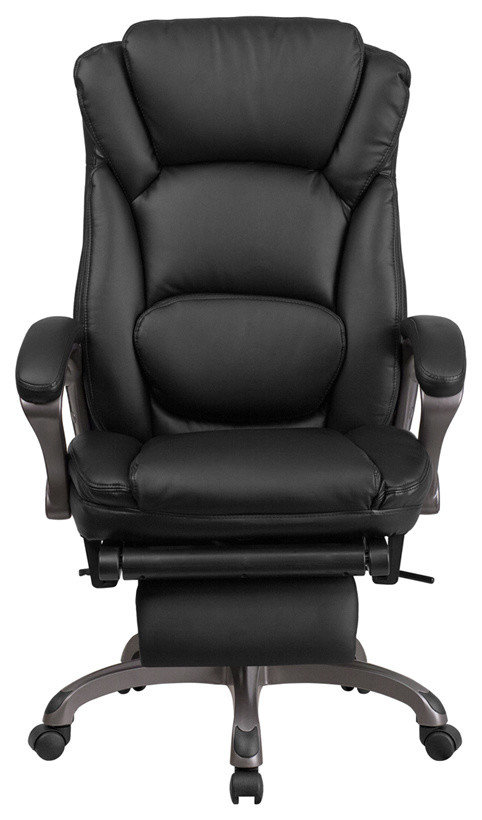 High Back Leather Executive Reclining Swivel Office Chair ...