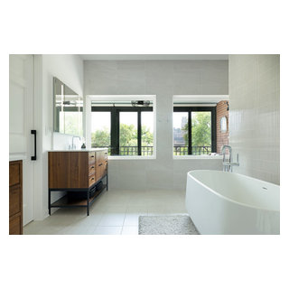 River House - Modern - Bathroom - Minneapolis - by Aulik Design Build ...