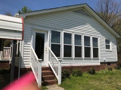 Brick ranch with vinyl siding addition. Help!