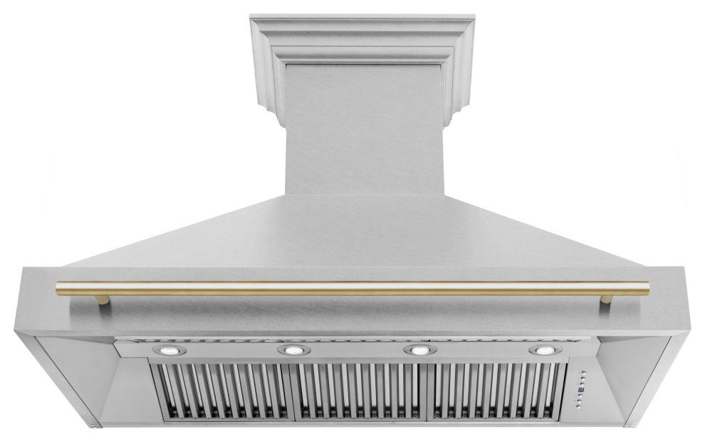 ZLINE 48 In. Wall Mount Hood, DuraSnow With DuraSnow Shell, 8654SNZ-48 ...