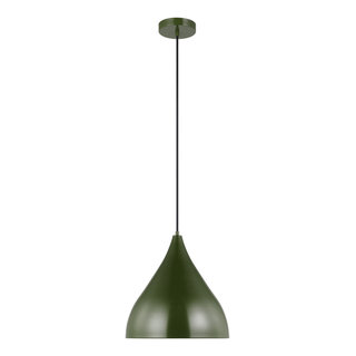 Oden LED Pendant, Olive - Modern - Pendant Lighting - by Lampclick | Houzz
