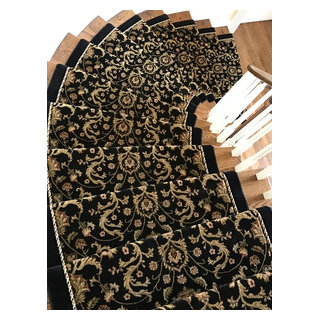 Mahwah, NJ - Custom Stair and Hallway Runner - Transitional - Staircase ...