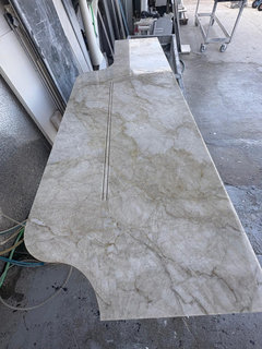 Fissures in Taj Mahal Quartzite | Houzz Forum