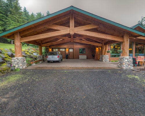 Fotos de garajes | Diseños de garajes rústicos