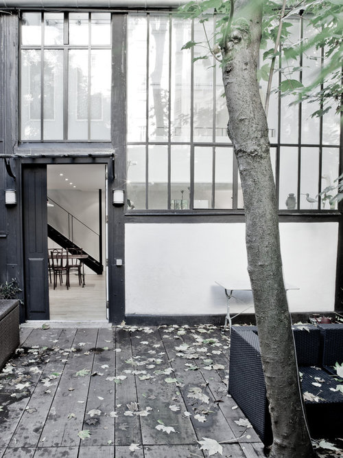 Best Industrial Exterior Home Design Ideas & Remodel Pictures | Houzz