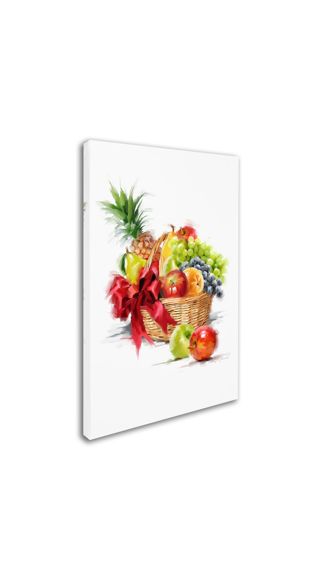 The Macneil Studio 'Fruit Basket' Canvas Art, 30"x 47" - Farmhouse ...
