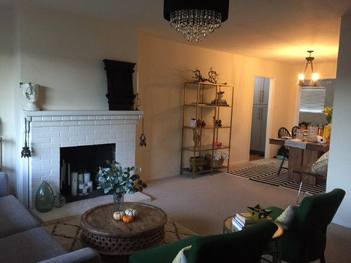 Help me with my accent wall. How about accenting two adjacent walls?