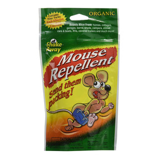 Shake-Away® 4152424 Organic Mouse Repellent Packs, Ready-To-Use, 4-Pack ...