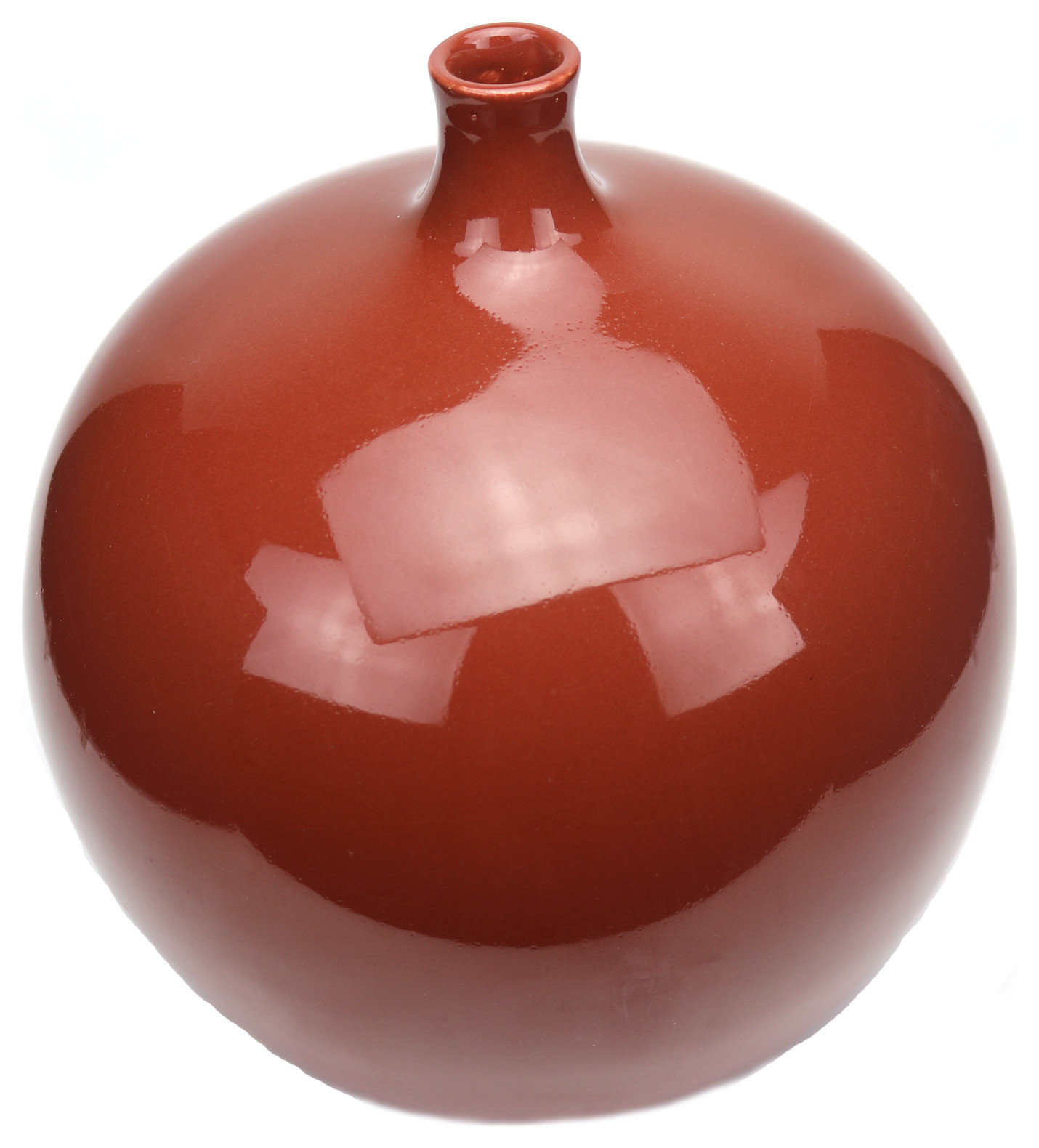 Claudia Ceramic Vase Rust - Contemporary - Vases - by Murano Art ...