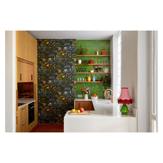 Cuisine joyeuse - Contemporary - Kitchen - Marseille - by Mars Avril ...