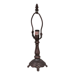 Meyda Lighting 157987 7" Footed Knurled Base - Traditional - Lamp Bases ...