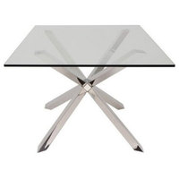 Culture Chrome Dining Table - Contemporary - Dining Tables - by ...