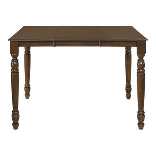 Acme Dylan Counter Height Table Walnut Finish - Traditional - Indoor ...