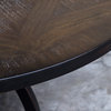 Uttermost Maiva Round Black Dining Table - Traditional - Dining Tables ...