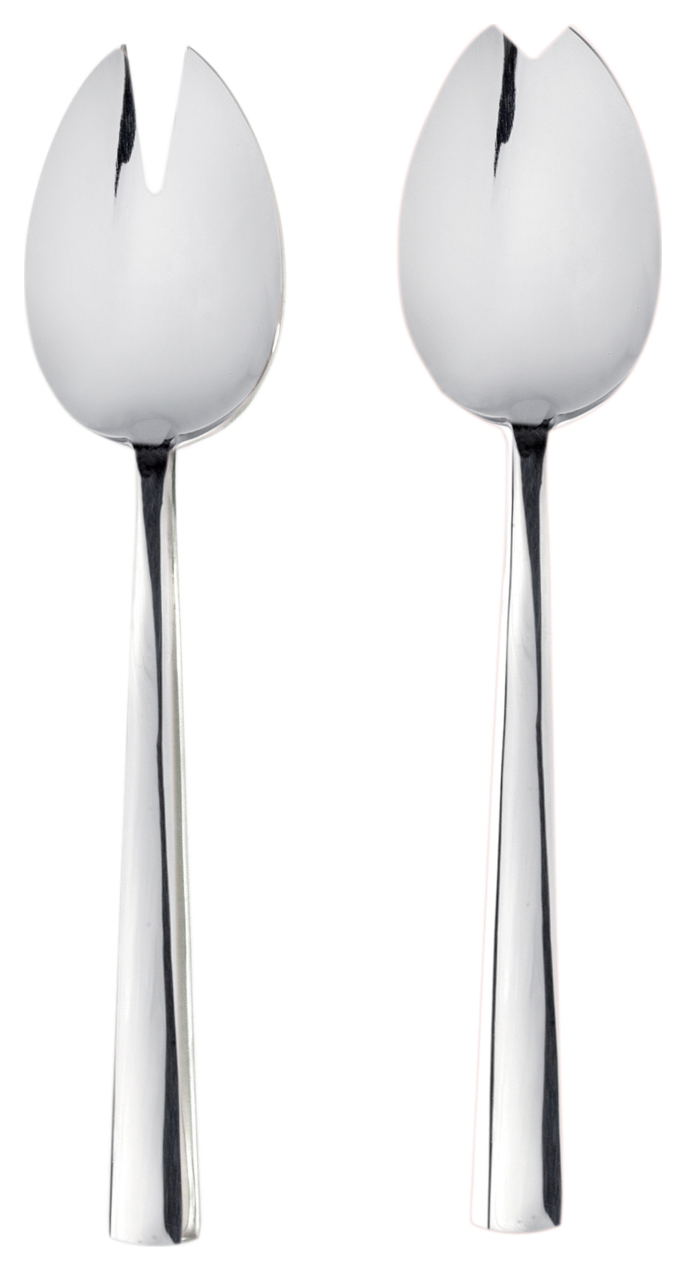 Levantina Salad Serving Set 2-Piece Set Mirror - Contemporary - Serving ...