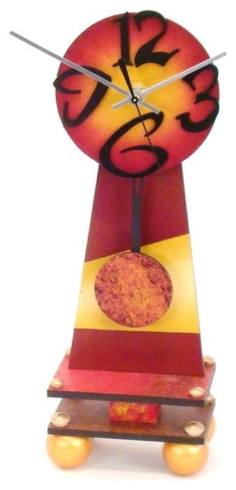 Wow Table Clock - Contemporary - Desk And Mantel Clocks - by david ...