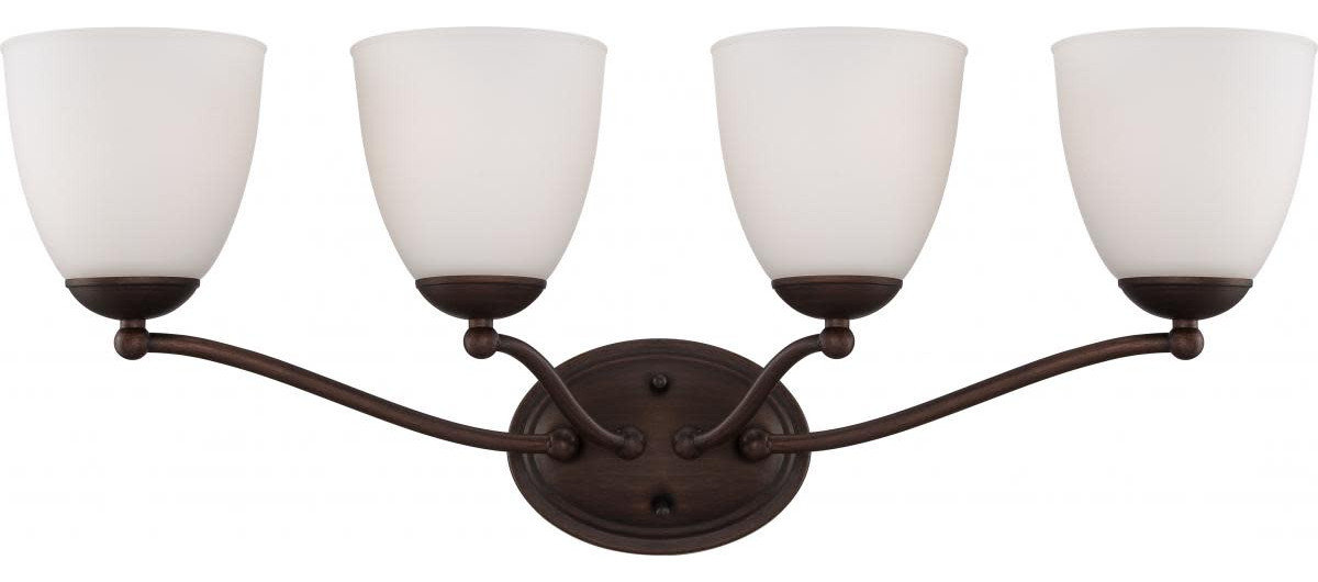 Nuvo Lighting 60/5134 Patton 4 Light 28"W Bathroom Vanity Light ...
