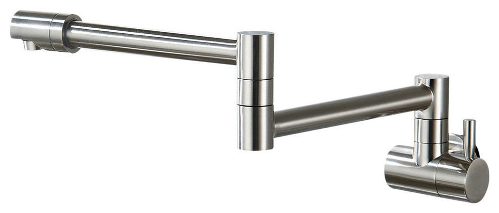 Annaba Wall Mounted Double Joint Kitchen Sink Faucet - Contemporary ...