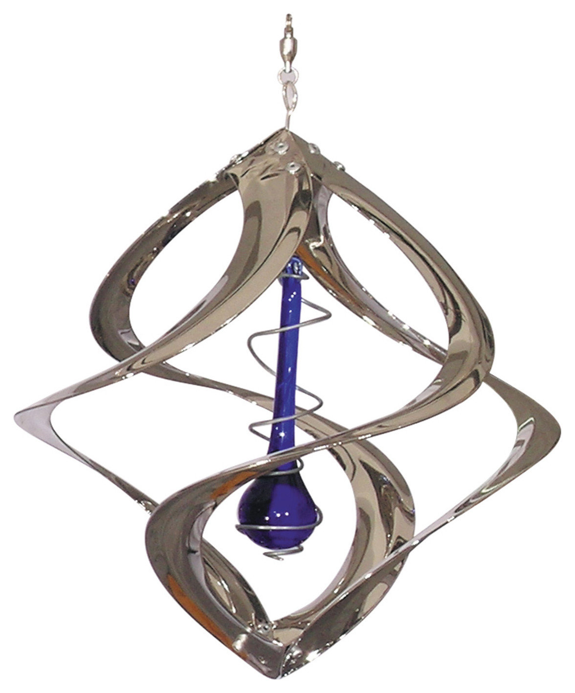 Cosmix Chrome Teardrop 11" - Contemporary - Garden Statues And Yard Art ...