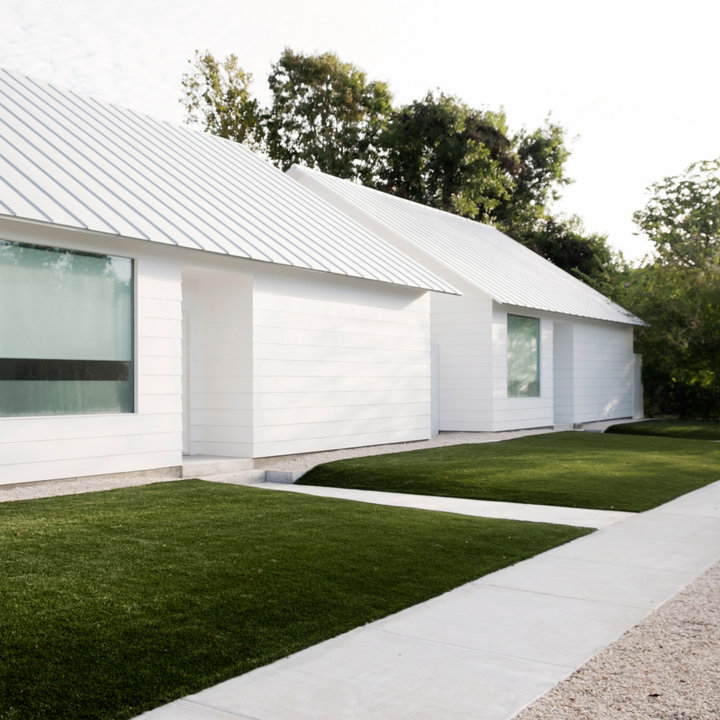 75 Beautiful Exterior with a White Roof Ideas & Designs - September ...