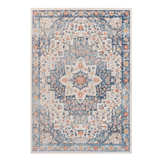 Huntington Beach HTB-2322 Indoor/Outdoor Area Rug, 5'3 x 7 ...