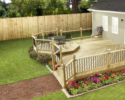 Octagonal Deck Home Design Ideas, Pictures, Remodel and Decor