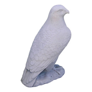 Hawk Garden Statue - Contemporary - Garden Statues And Yard Art - by ...