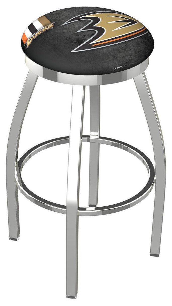 Holland L8C2C 03 Anaheim Ducks 25" Swivel Counter Stool - Chrome ...