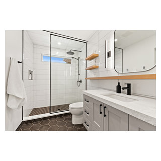 Sierra Place Residence - Contemporary - Bathroom - Calgary - by Lara ...