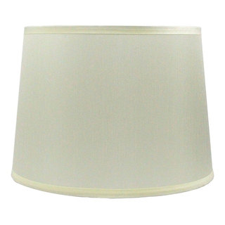 French Drum Faux Silk Lamp Shade, 10x12x8.5" - French Country - Lamp ...