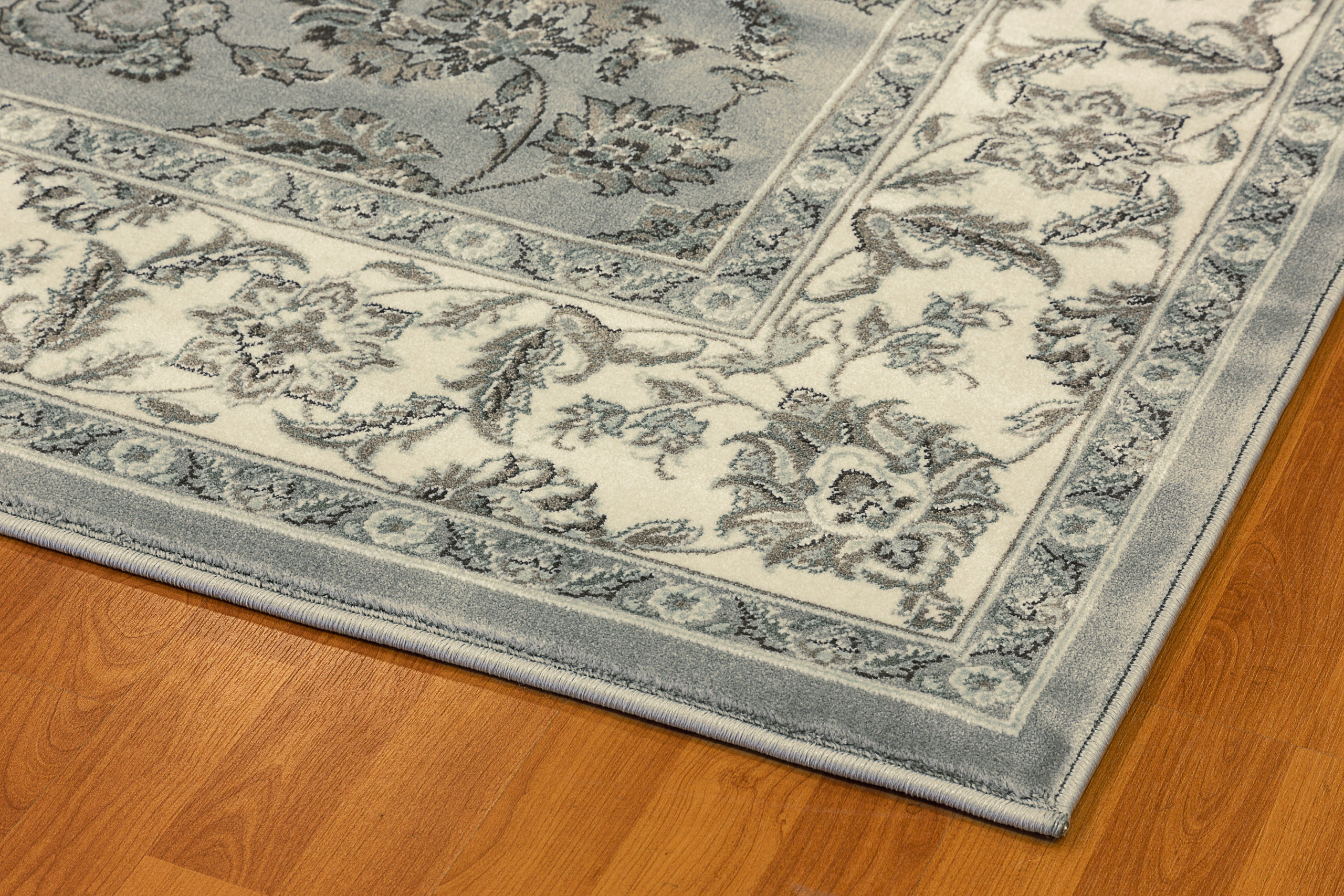 Legacy Dark Blue And Ivory Rug, 2'2"x7'7" - Traditional - Hall And ...