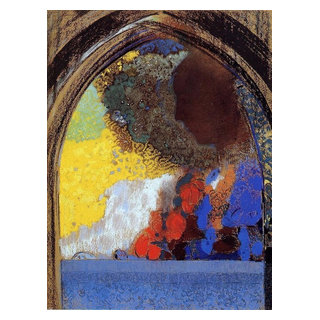 Odilon Redon The Window, 21"x28" Wall Decal, 21x28 - Contemporary ...