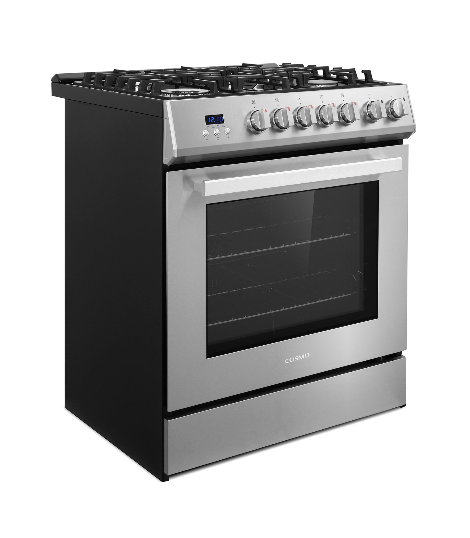 Cosmo COS-305AGC 30" 5.0 cu.ft. Single Oven Gas Range With 5 Burner ...