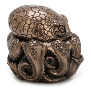 Dwarf Octopus Secret Trinket Box - Beach Style - Jewelry Boxes And ...