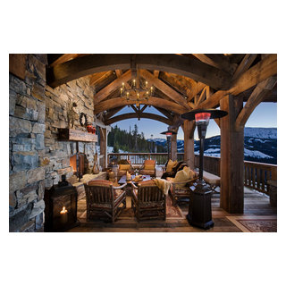 Rustic Porch - Rustic - Verandah - Other | Houzz AU