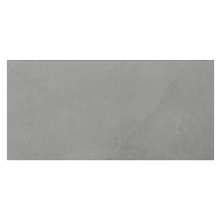 Sample of Sande Grey Polished Porcelain Tile - Contemporary - Wall And ...