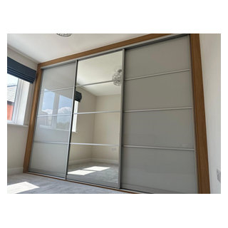 Sliding Wardrobes - Modern - Closet - Cheshire - by TF Staircases Ltd ...