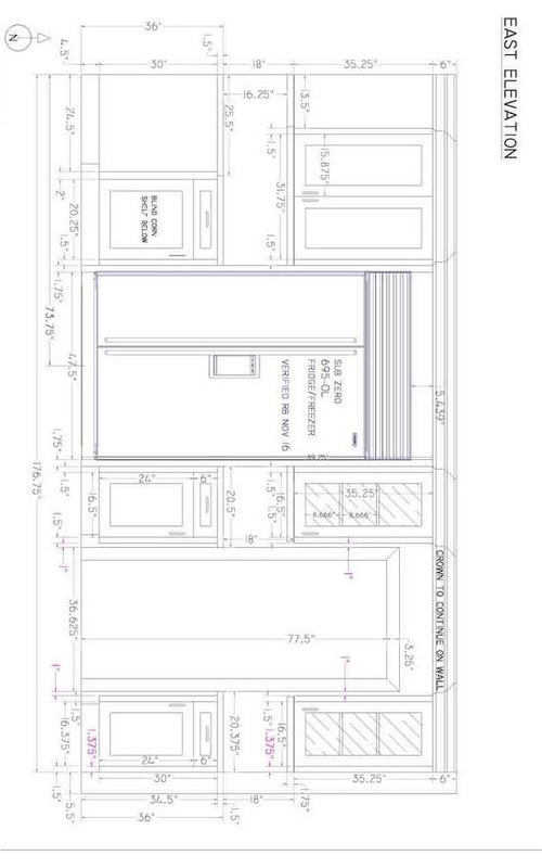 kitchen layout help with walkway