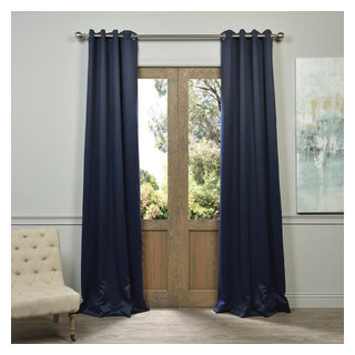 Eclipse Grommet Room Darkening Curtain, Set of 2, 50"x108 ...