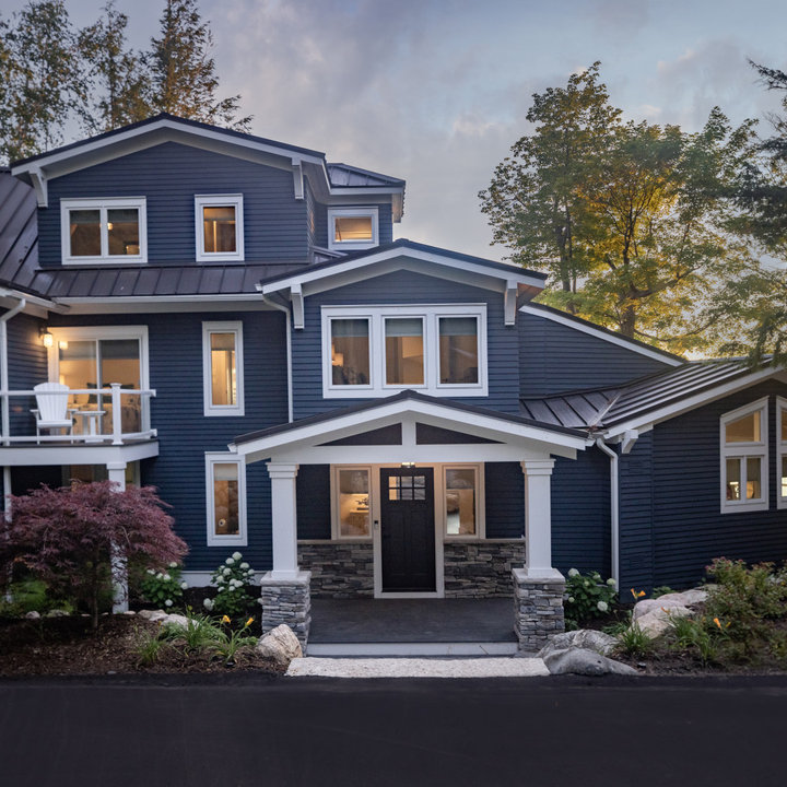 75 Blue Exterior Home Ideas You'll Love - August, 2025 | Houzz