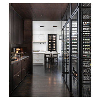 Hallway Bar Design - Modern - Home Bar - Other - by Quality Custom ...