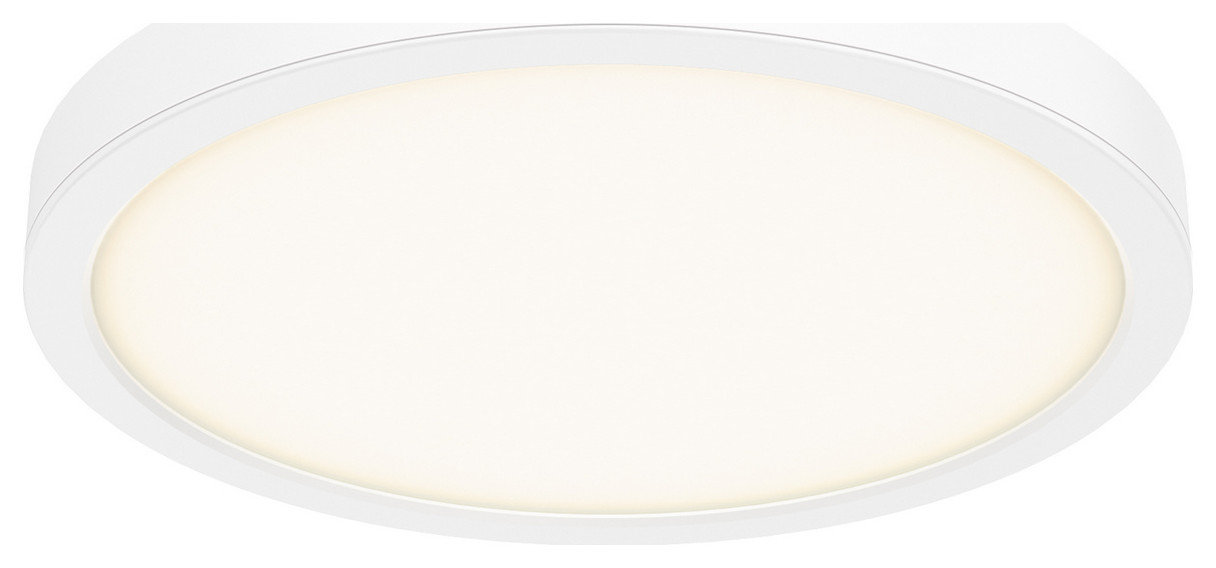 LED Flushmount in White - Modern - Flush-mount Ceiling Lighting - by ...