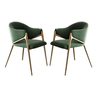 Light Luxury Postmodern Minimalist Dining Chair - Contemporary - Dining ...