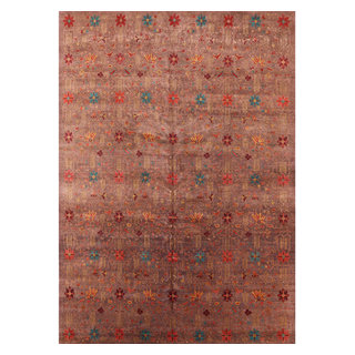 Ahgly Company Indoor Rectangle Mid-Century Modern Area Rugs, 5' x 7', 7 ...