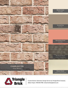 I love my peach brick house, but i have NO idea what colour to paint!